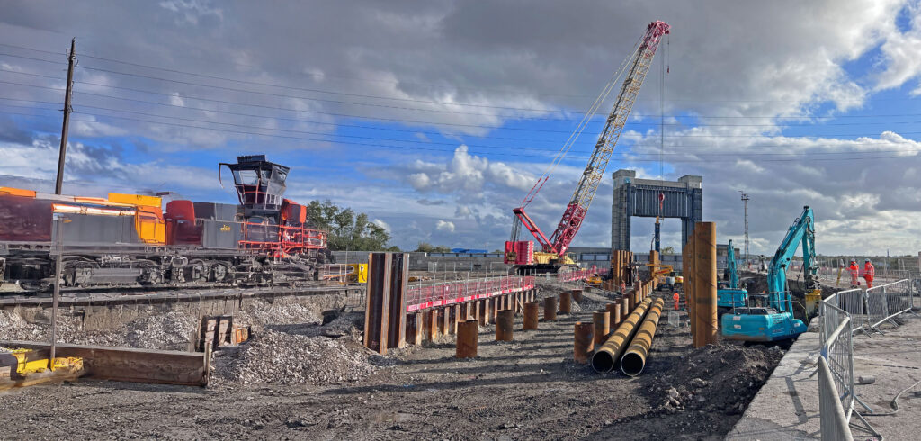 Steel Piling – Land and Marine - Evans Marine